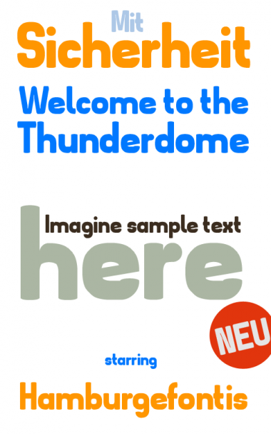 Thunderdome | FontStruct
