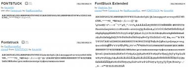 FontStuck Extended | FontStruct